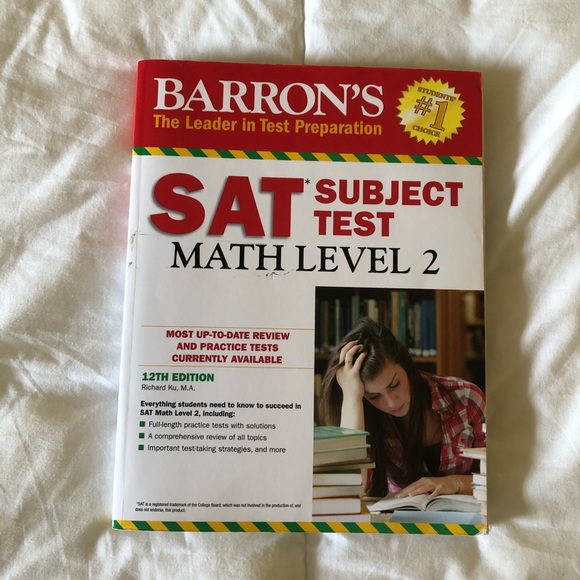 Barron’S | Other | Sat Math 2 Subject Test | Poshmark